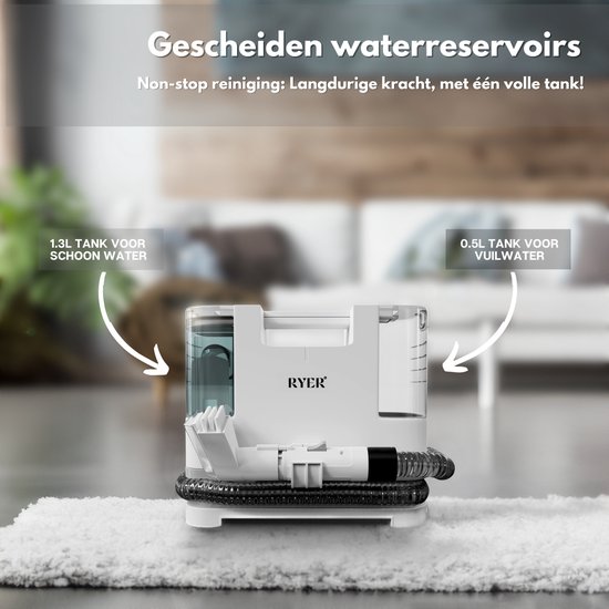 RYER Vlekkenreiniger - Tapijtreiniger voor meubels - Krachtig ...