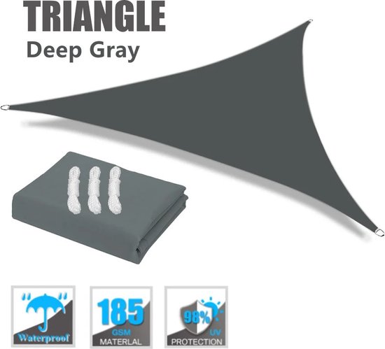 Zonnewering Plafond - Tuin Zonnescherm - Zon Wering - Polyester - 3 x 3 ...