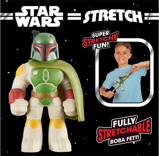 Stretch Star Wars - Boba Fett Stretchfiguur | bol