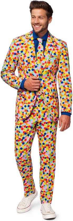 OppoSuits Confetteroni Confetti Pak - Carnaval Kostuum Voor Heren ...