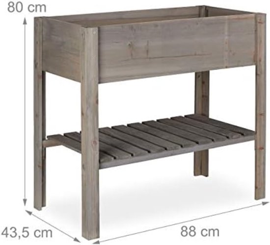 Moestuintafel - Moestuinbak Op Poten - Moestuintafel Op Poten ...