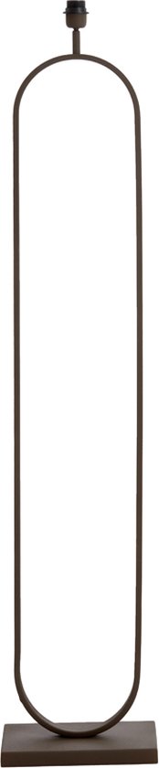 Light & Living - Vloerlamp JAMIRI - 30x15x142cm - Bruin | bol