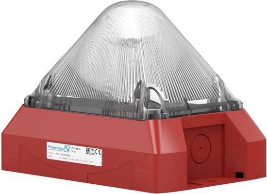 Pfannenberg Flasher PY X-M-10-SSM 24VDC CL RAL3000 21551801005 Clear ...
