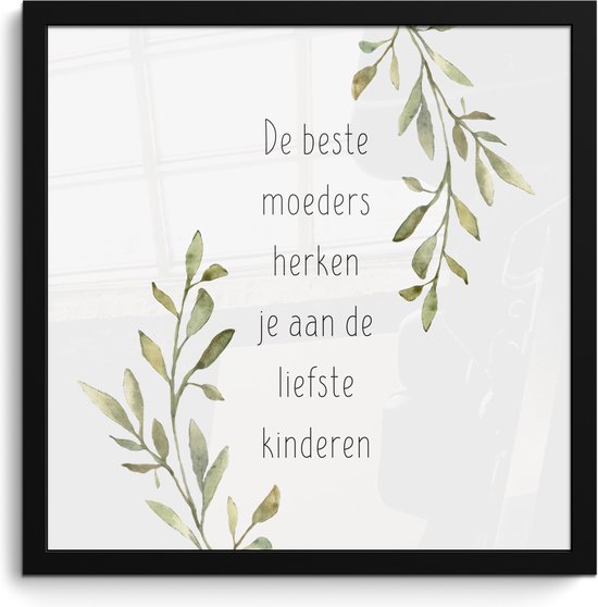 Fotolijst inclusief poster - Posterlijst 40x40 cm - Posters - Quotes ...