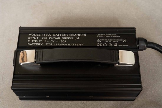 lifepo4 - acculader - 12v 30a - lader | bol