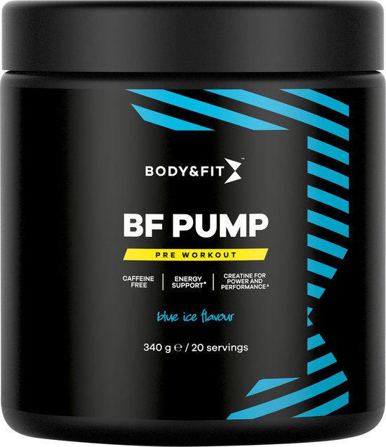 Body & Fit BF Pump Preworkout - Pre Workout Zonder Caffeine - Creatine ...