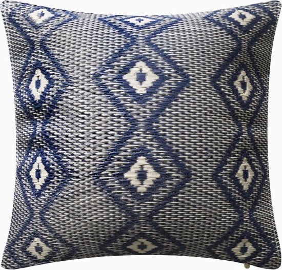 LM-Collection Casablanca Tuinkussen - 42x15x42cm - Blauw - Plastic ...
