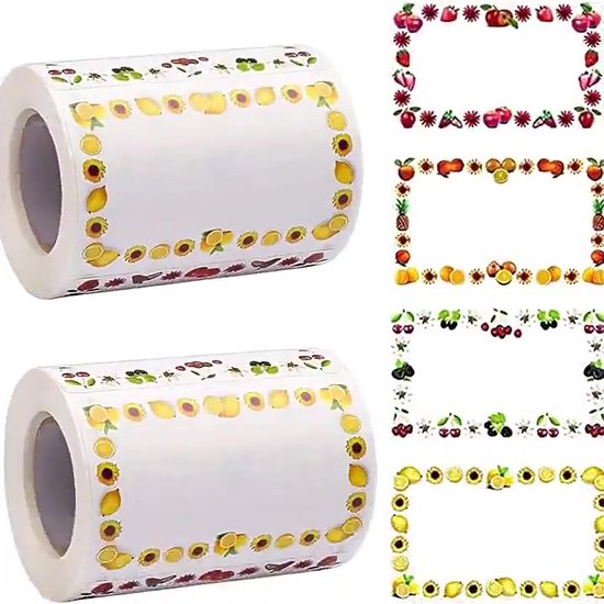 Diepvries Etiketten Op Rol Etiketten Label Stickers– 250 Stickers ...