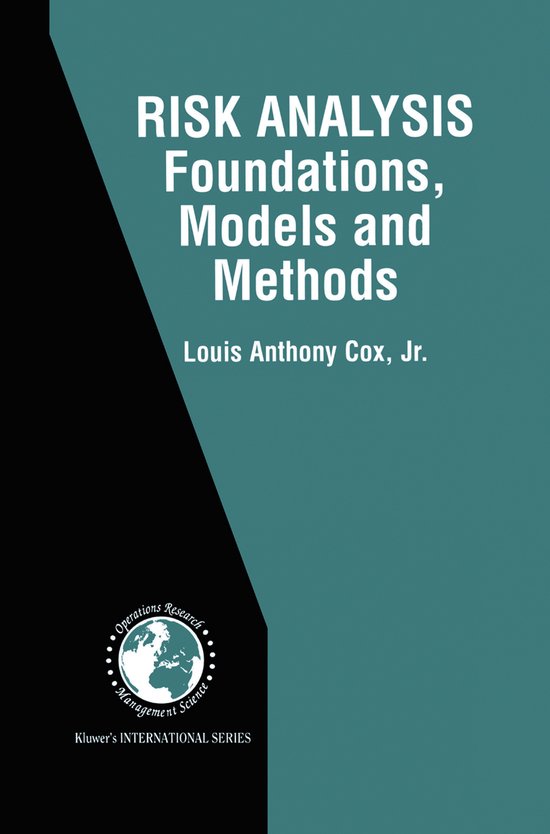 Risk Analysis Foundations, Models, and Methods | 9781461352686 | Louis ...