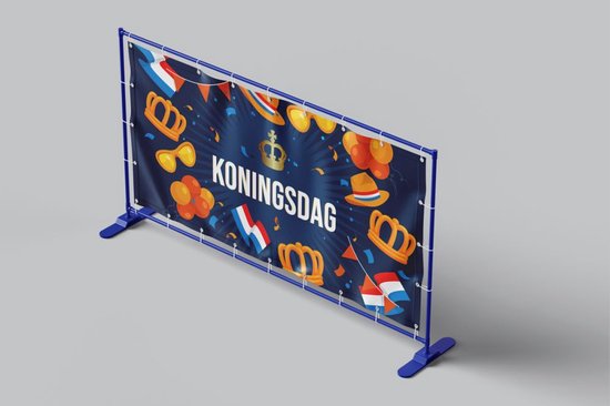 Koningsdag Banner 250x500cm | bol