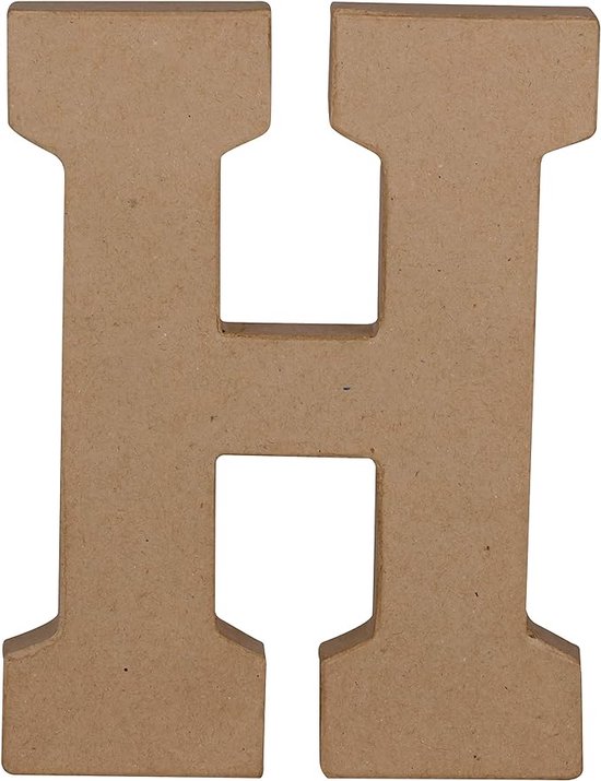 Decopatch Letter - 20 cm - Papier marche - Letter H | bol