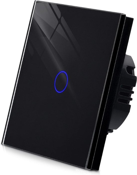 Lichtschakelaar - Touch geactiveerd - Haptic touch - Glazen frame ...