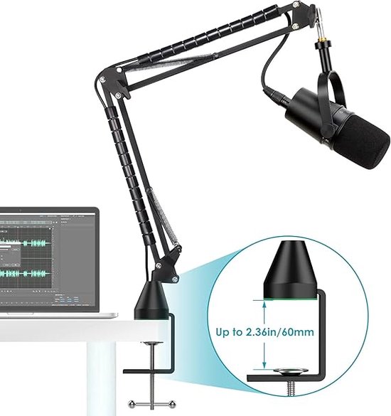 professional microphone arm - QuadCast Boom Arm Stand / microfoonhouder ...