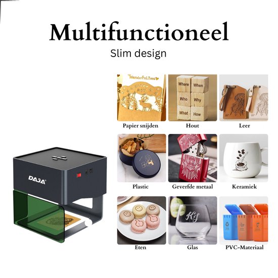 P&P Goods DJ6 Laser Grafeermachine – Graveren – Grafeerset – Laser ...