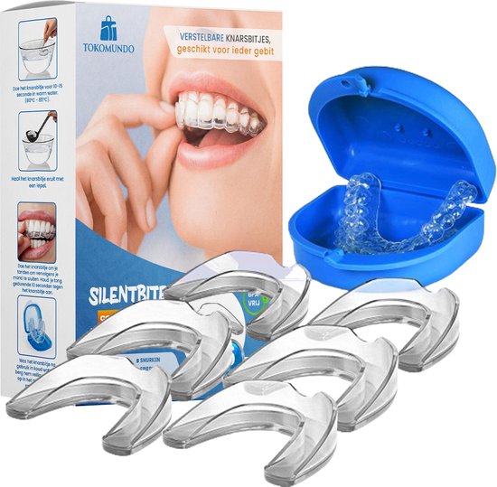 Silentbite Knarsbitje tegen Tandenknarsen & Snurken - Gebitsbeschermer ...