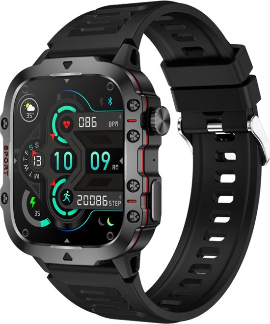 Smartwatch Uzzy M.F - Smartwatch Heren - met Telefoonfunctie ...