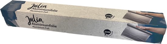 Julia Aluminiumfolie Vershoudfolie 5 Rollen - 30cm x 20 Meter | bol