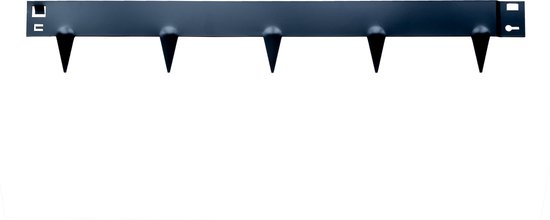 Wovar Borderrand Zwart stalen Kantopsluiting 16 x 106 cm Flexibel | Per ...
