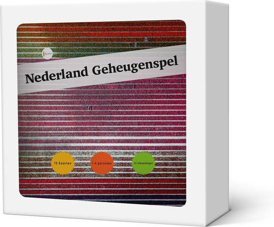Memo Geheugenspel Nederland - Kaartspel 70 kaarten - gedrukt op karton ...