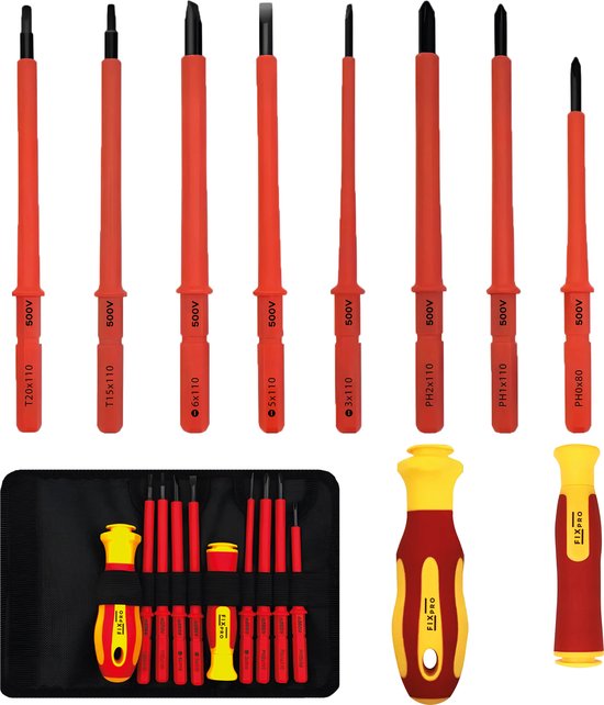 Fix-Pro® Magnetische Schroevendraaier Set - 10-Delige Multifunctionele ...