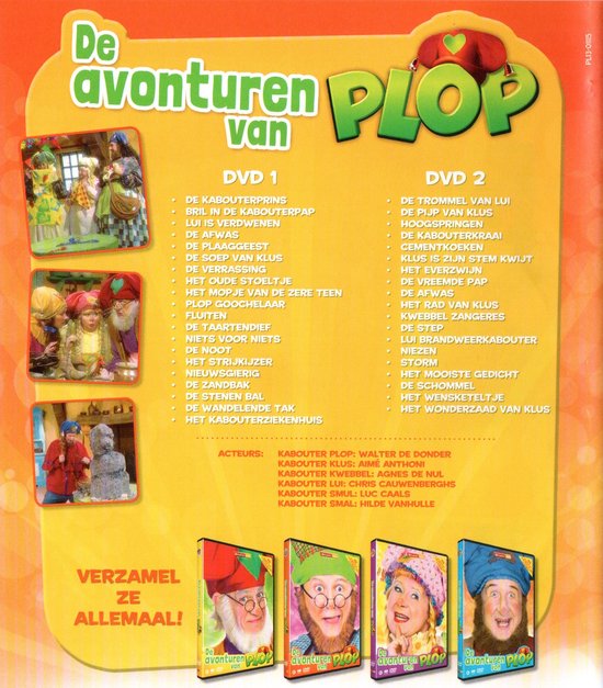 De Avonturen van Kabouter Plop - Lui (Dvd), Chris Cauwenberghs | Dvd's ...
