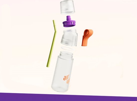 Gourde Air Up Summer Splash 600 ml Gen 2 avec 3 Pods - kit de démarrage ...