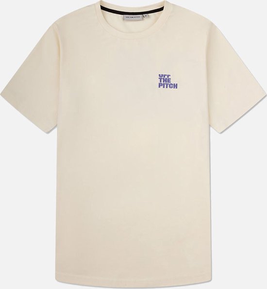 Fullstop Slim Fit Tee - Creme - XL | bol