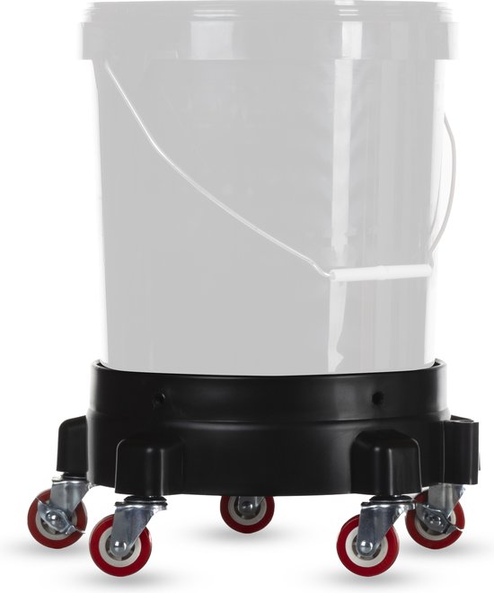 RUSH Bucket Dolly - Professionele Dolly met 5 wieltjes - 360º Draaibaar ...