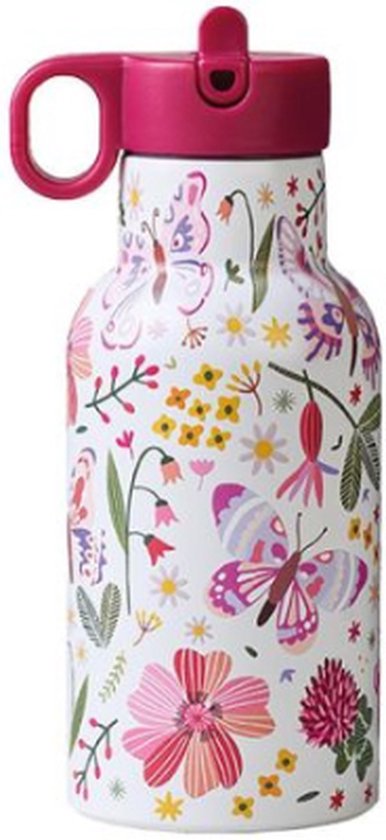 BioLoco kinderdrinkbeker rvs Butterflies | bol