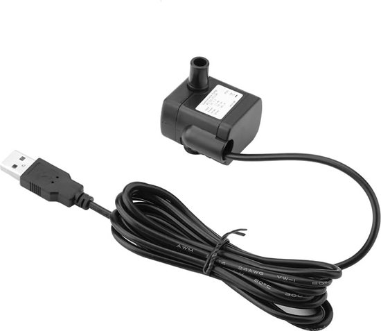 aquarium pomp Usb Dc 5V Kleine Borstelloze, Vervangende Usb Pomp Voor ...