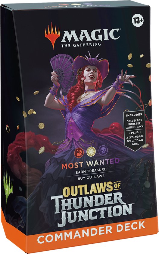 Magic the Gathering - Outlaws of Thunder Junction Commander Deck Most ...