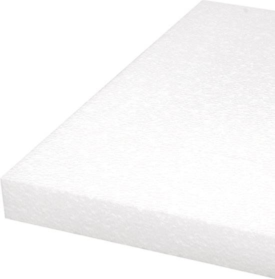 Rayher Knutsel piepschuim - plaat - vierkant - 40 x 40 x 4 cm - hobby ...