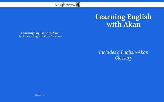 Series 1 1 - Learning English with Akan (ebook), Kasahorow Foundation ...