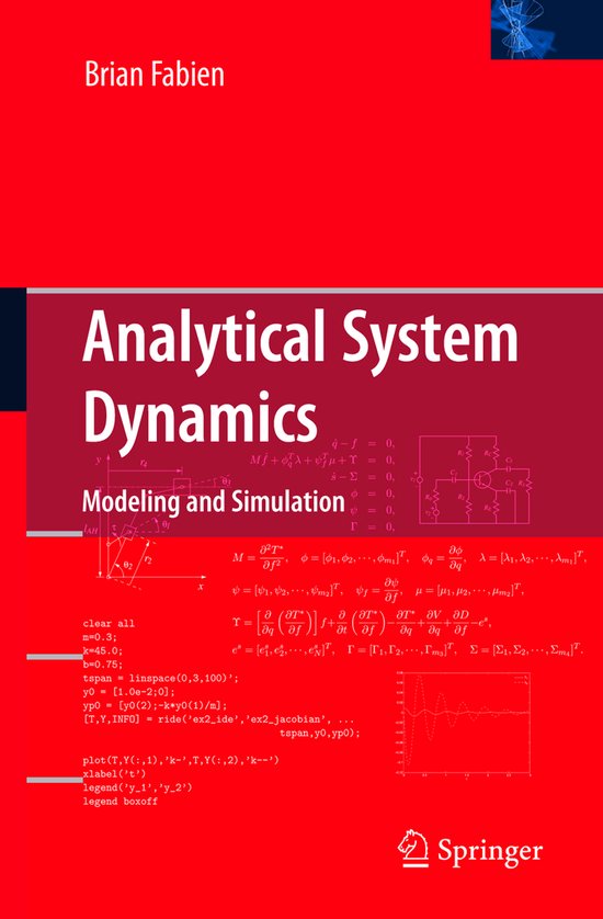 Analytical System Dynamics | 9781441946706 | Brian Fabien | Livres | bol