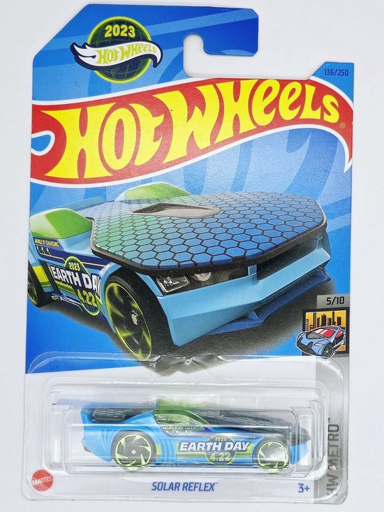 HOT WHEELS SOLAR REFLEX 136/250 (1:64) EARTH DAY 4.22 | bol
