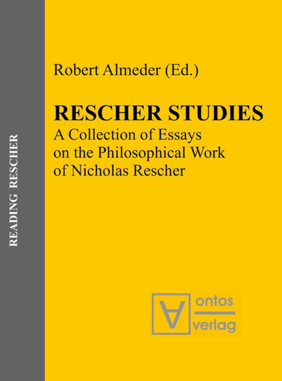 Reading Rescher2- Rescher Studies | 9783110328684 | Boeken | bol
