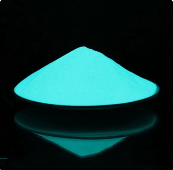 S&D - Glow in the dark poeder - 50 gram - Blauw / Groen - Mengbasis ...