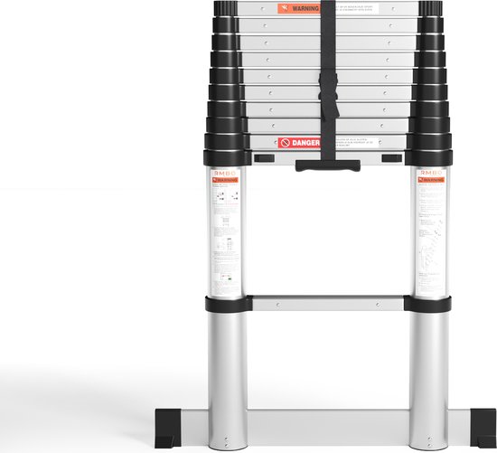 RMBO Telescopische Ladder - Telescoopladder - 3.20m lang, Compact en ...