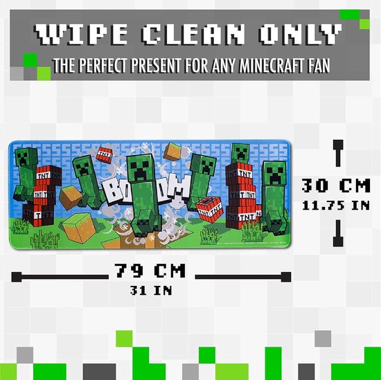 Minecraft Creeper bureaumat - Officieel gelicentieerde merchandise ...
