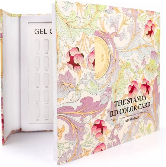 Nail Color Chart 120 Colors | bol