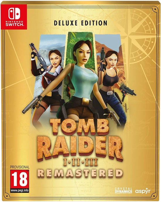 Tomb Raider I-III Remastered Starring Lara Croft: Deluxe Edition ...