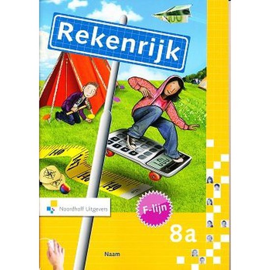 Rekenrijk versie 3 F-lijn Werkboek 8A (per stuk) | bol
