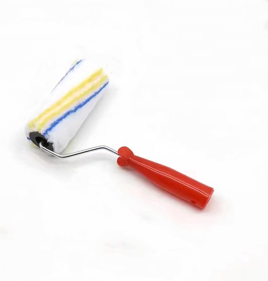 Verfroller - Nylon - 150 mm breed - compleet met handvat - 5 stuks | bol