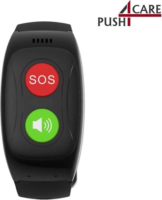 Alarm horloge senioren 4G zonder abonnement - senioren alarm - SOS ...