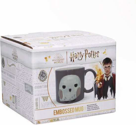 Harry Potter - Kawaii Hedwig mok in reliëf 350ml | bol