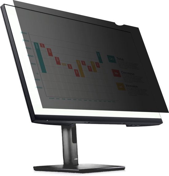 Privacy screenprotector - 23 inch - afmeting 509mm x 286mm - easy hang ...