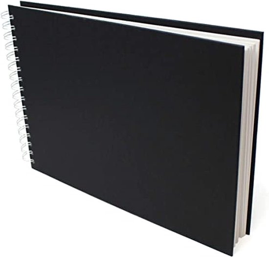 Schetsboek met spiraalbinding – zuurvrij tekenpapier – Hardcover –50 ...