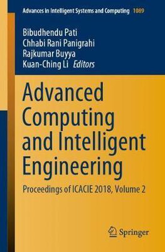 Advanced Computing and Intelligent Engineering | 9789811514821 | Boeken | bol.com