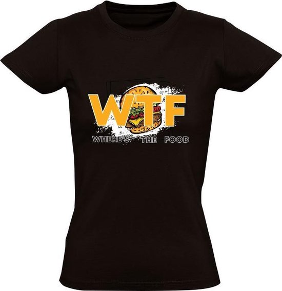 Where’s the food – WTF | grappig | leuk | eten | zwart | | bol.com