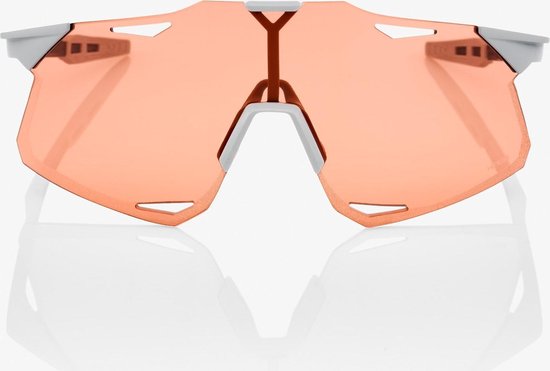 100% HYPERCRAFT - Matte Stone Grey - HiPER Coral Lens (Incl. Clear Lens ...
